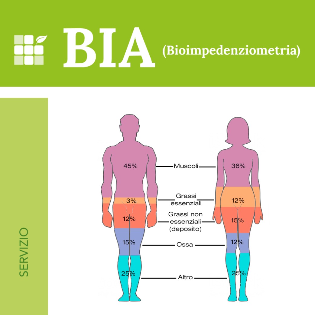 Analisi composizione corporea Bia | Farmacia Savelli